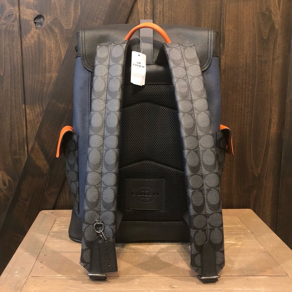 Coach | Bags | Nwt Authentic Coach Hudson Colorblock Backpack | Poshmark